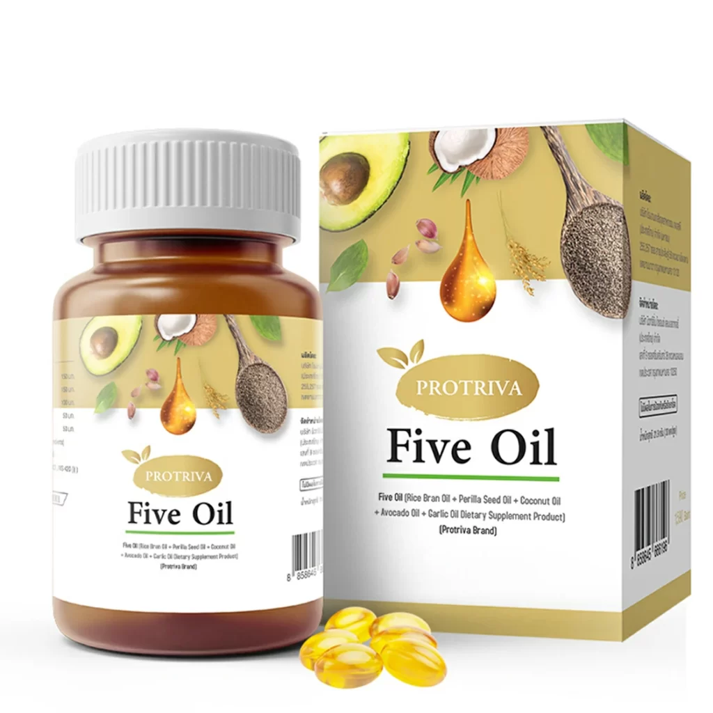 อาหารเสริมโปรทริว่า Protriva น้ำมันสกัดเย็นเกรดพรีเมี่ยม